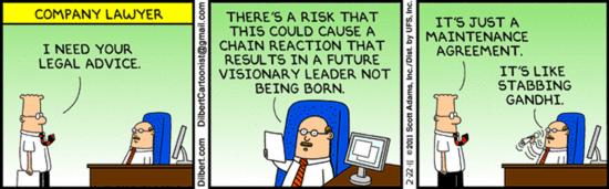 Apathetic Lemming of the North: Dilbert, Lawyers, and the Lemming